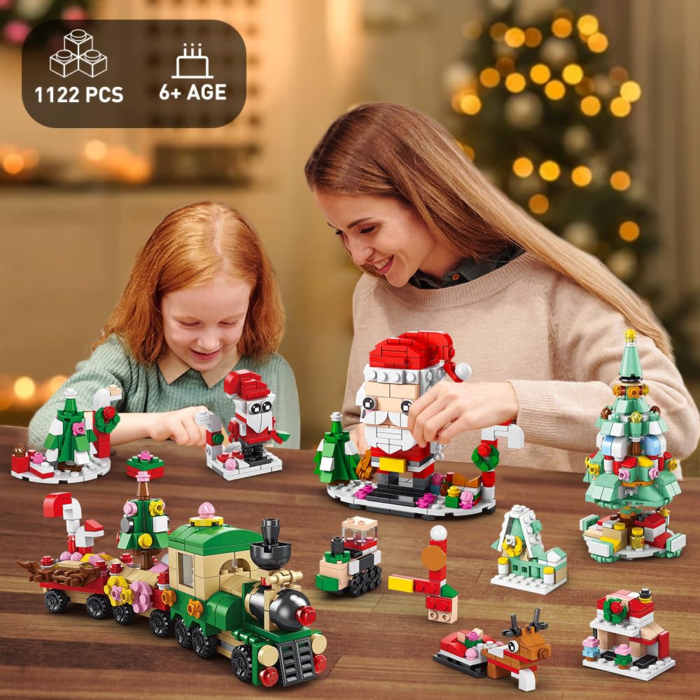 HOGOKIDS 2024 Advent Calendar Christmas Building Set – 24 Collectible ...
