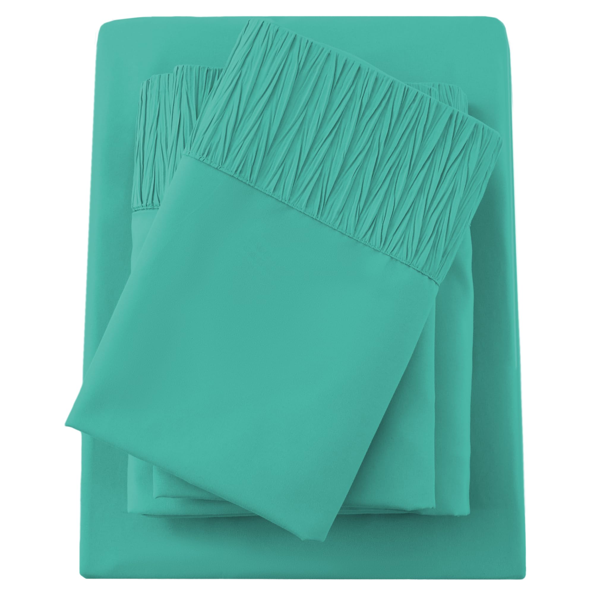 Amazon.com: Bedmoon King Sheets, Soft Microfiber Cooling Sheets with ...