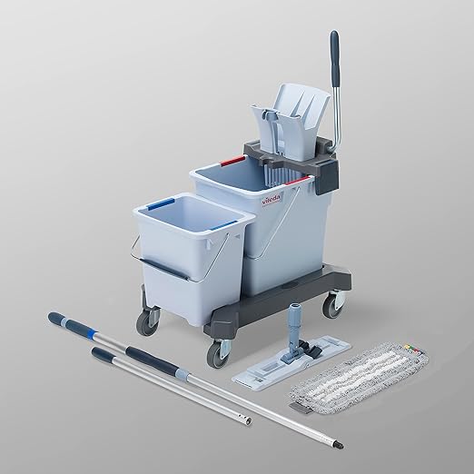 Vileda Professional UltraSpeed Pro-Double Bucket Mop Bucket Set ...