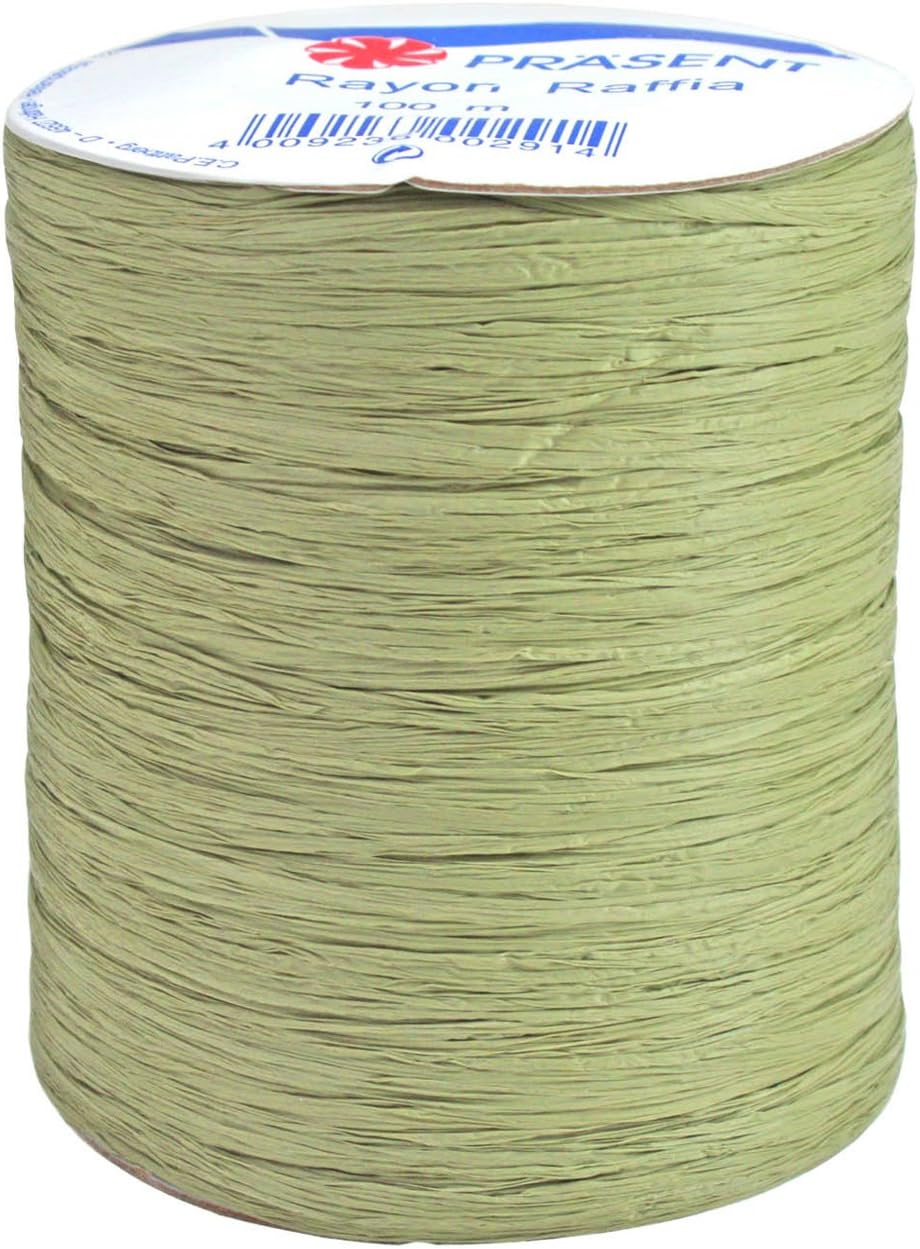 Amazon.com: Morex Ribbon Rayon Raffia Fabric Ribbon Spool, 100-Yard ...