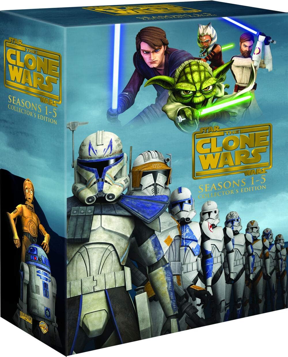 Star Wars The Clone Wars Complete Series 1-5 Collector's: Amazon.ca ...