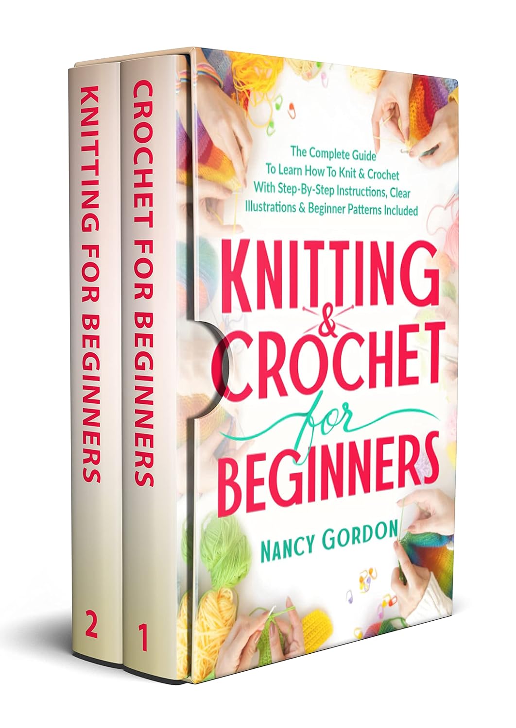 Amazon.com: Knitting & Crochet For Beginners: The Complete Guide To ...