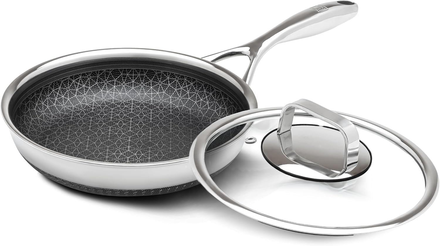 Amazon.com: LIVWELL DiamondClad 8-Inch Hybrid Frying Pan - Kitchen Gift ...