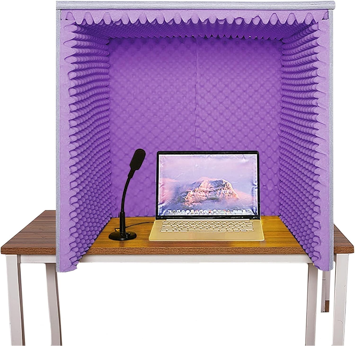 Amazon.com - FKHFTI Desktop Soundproof Cover,Portable Vocal Isolation ...