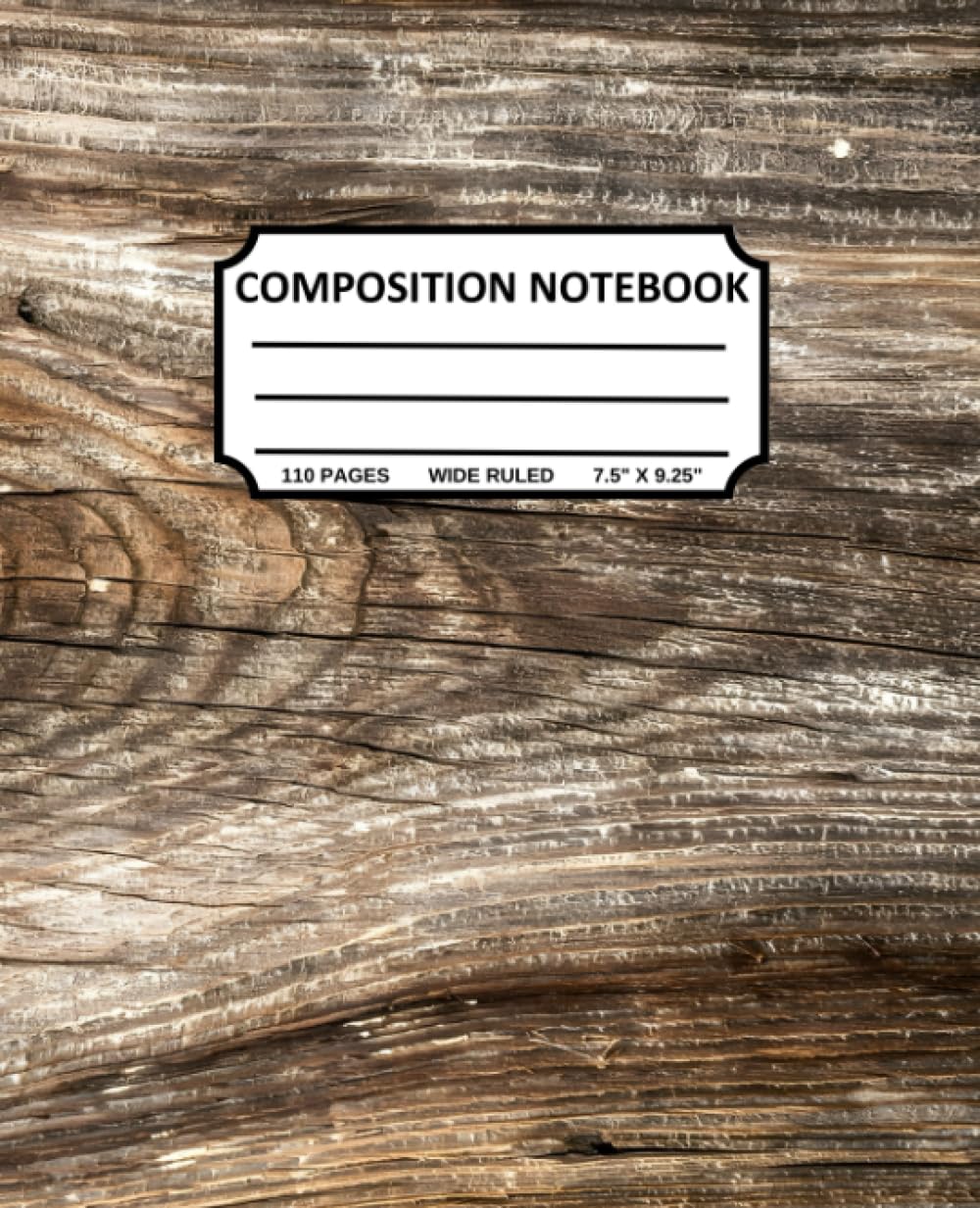 Tree Cross-Section Composition Notebook - Connect with Nature's Wisdom ...