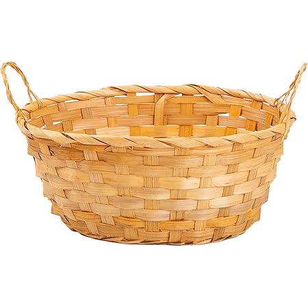 5 X Natural Wicker Hamper Basket Wicker Trays Gift Basket Retail ...
