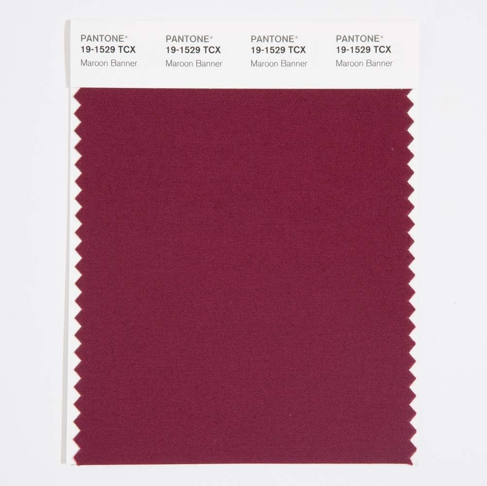 Amazon.com: Pantone Cotton Swatch Card Color Standard, Color # 19-1529 ...