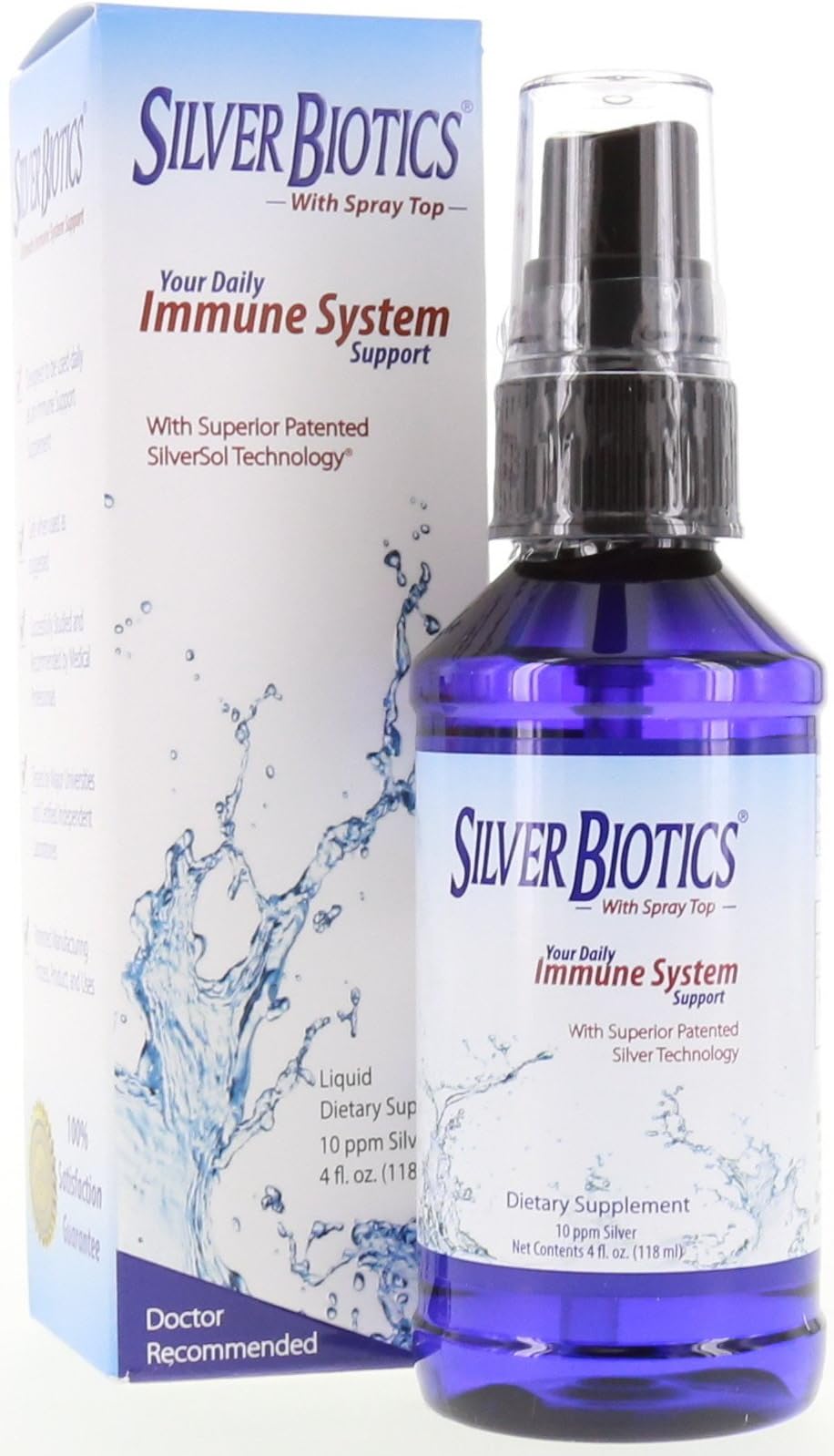 Amazon.com: American Biotech Labs Silver Biotics 8 Oz (Pack of 2 ...