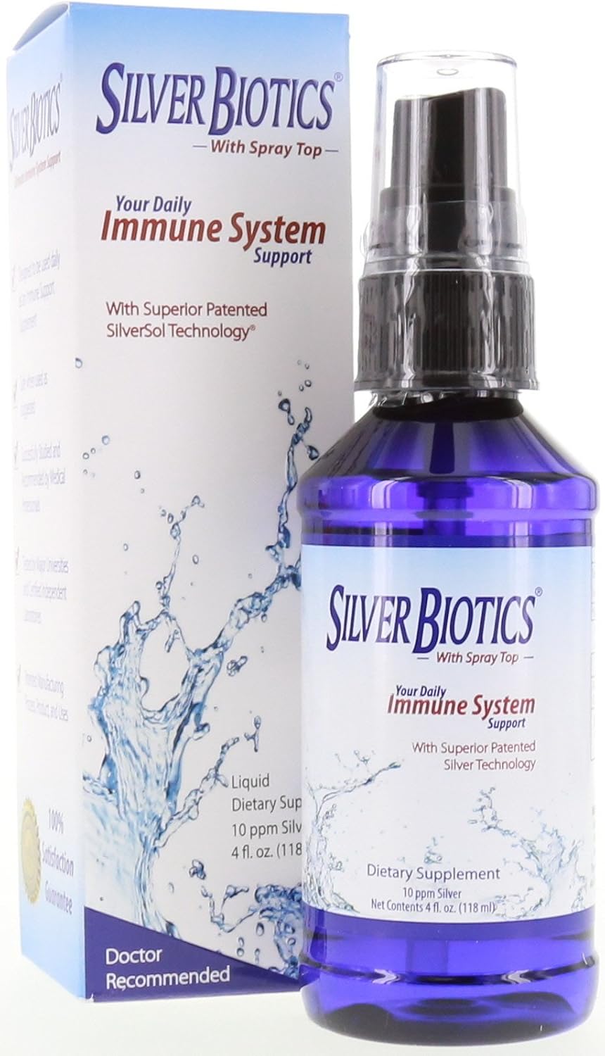 Amazon.com: Silver Biotics 4 OZ (2 pack) : Health & Household