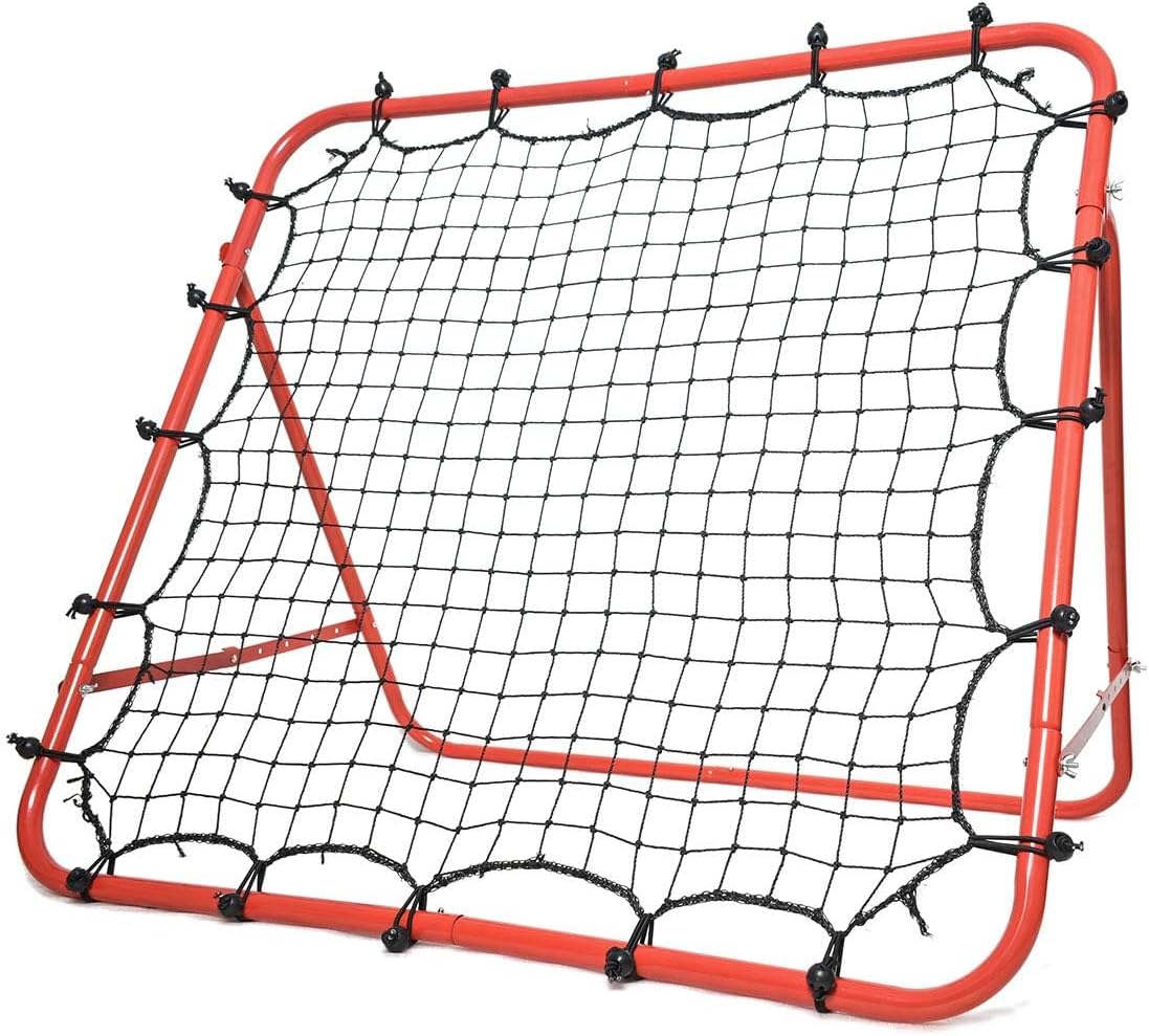 TRASSLE Football Bouncer Kickback Rebounder - Adjustable Angles ...