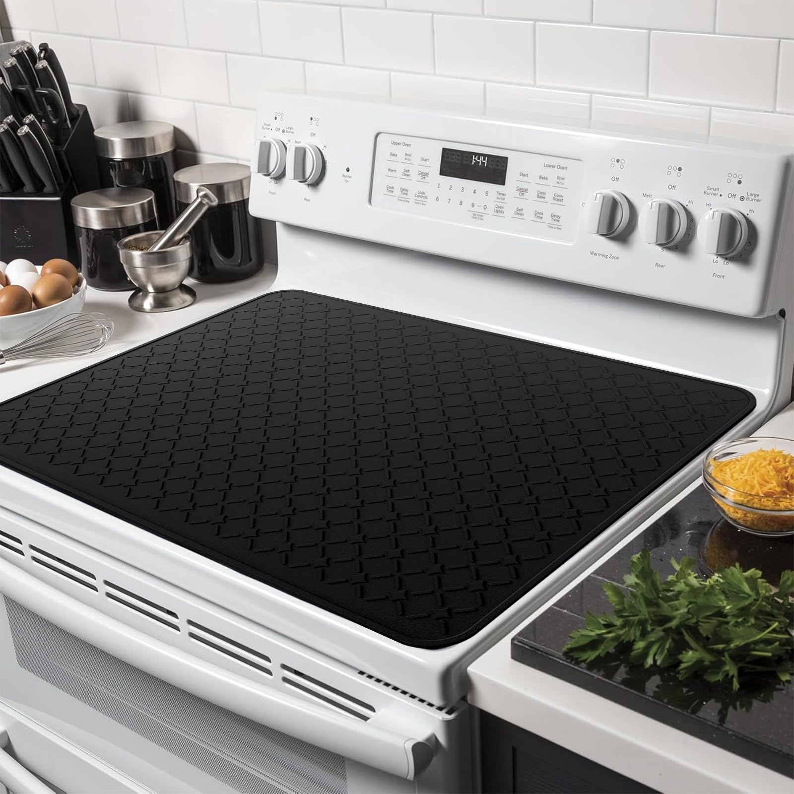 Amazon.com: Epinovo Stove Top Cover for Electric Stove | Silicone Stove ...