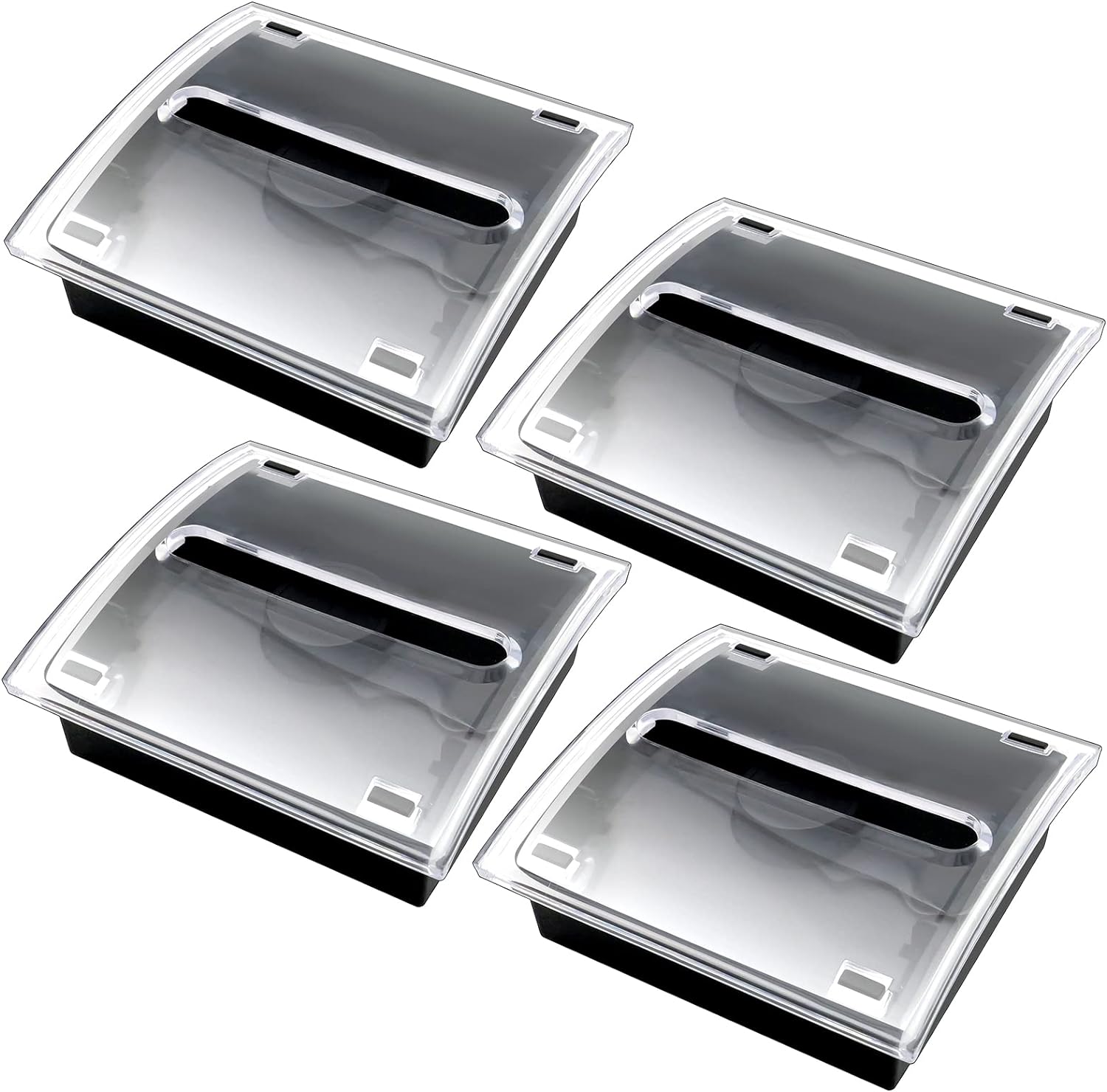 4 Pcs Pop Up Sticky Note Dispenser Sticky Note Holder Pop Up Note ...