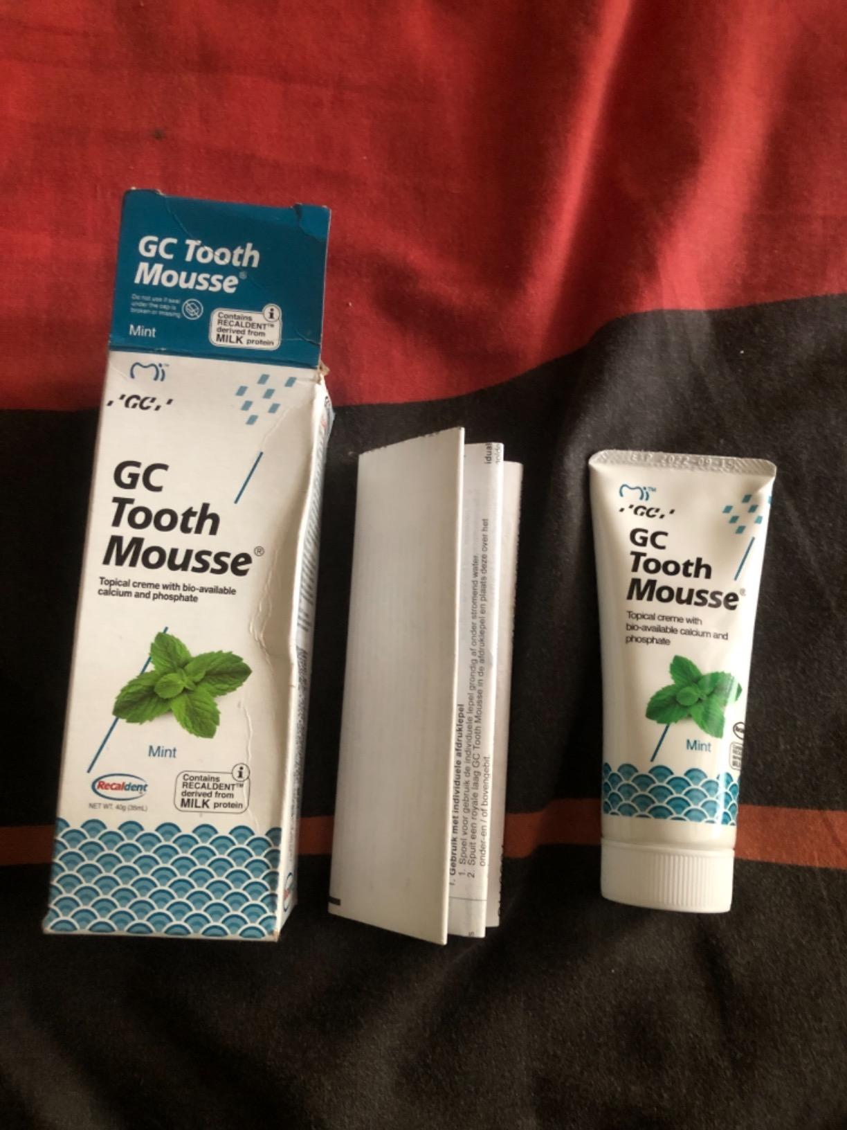 GC Tooth Mousse Sugar Free -Oral Care, Mint, Pack of 1 : Amazon.in ...
