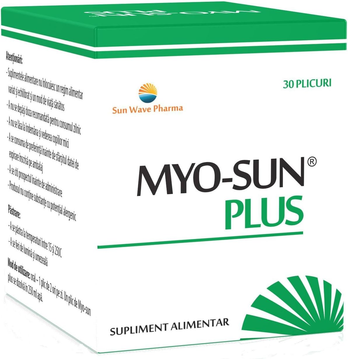 Myo-Sun Plus, 30 sachets, Sun Wave Pharma : Amazon.co.uk: Health ...