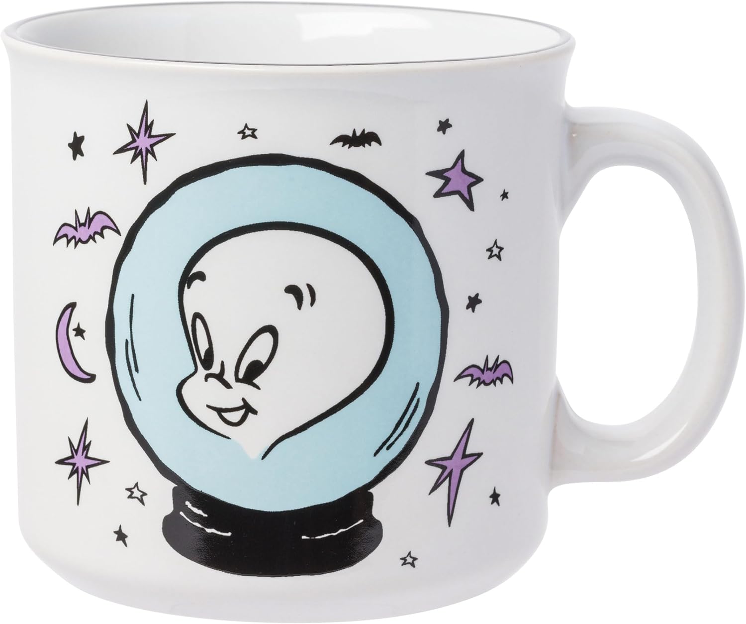 Amazon.com: Silver Buffalo Casper The Friendly Ghost Ceramic Mug, 20 ...