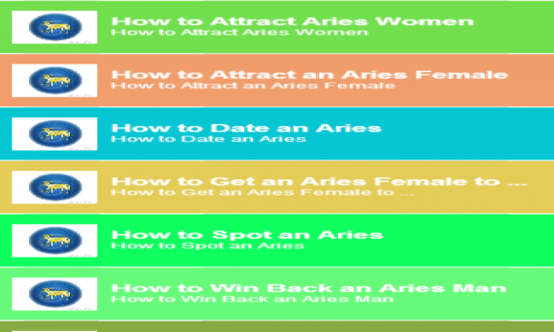 Aries guide - App on the Amazon Appstore