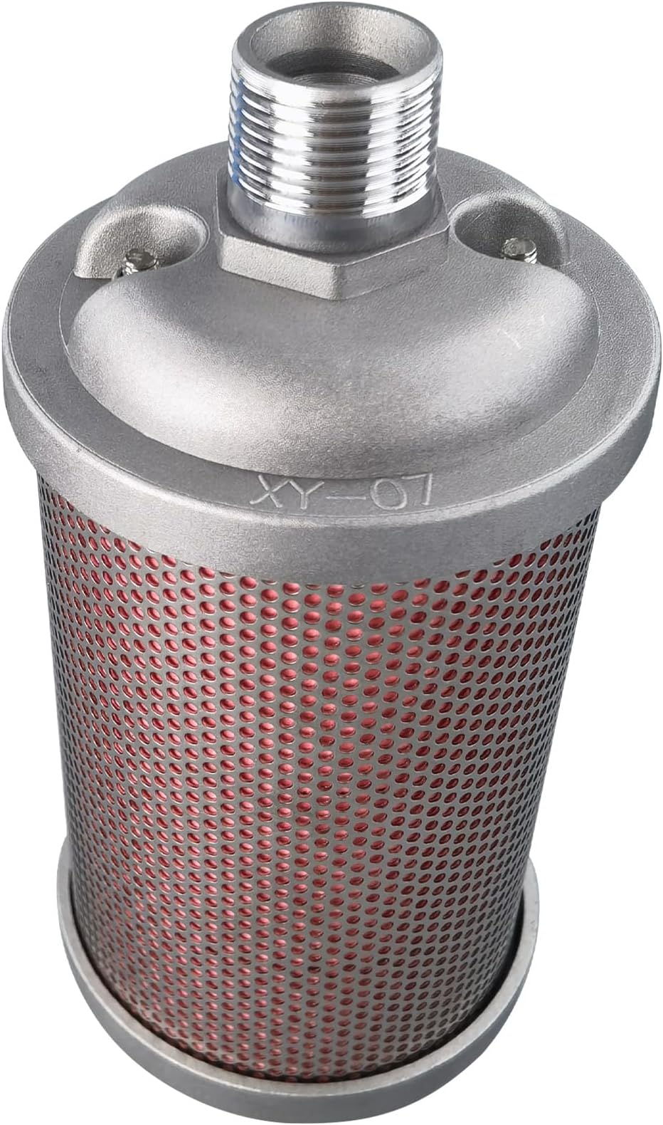 Amazon.com: X07 Air Compressor Muffler 3/4" NPT Male,Single Chamber 145 ...