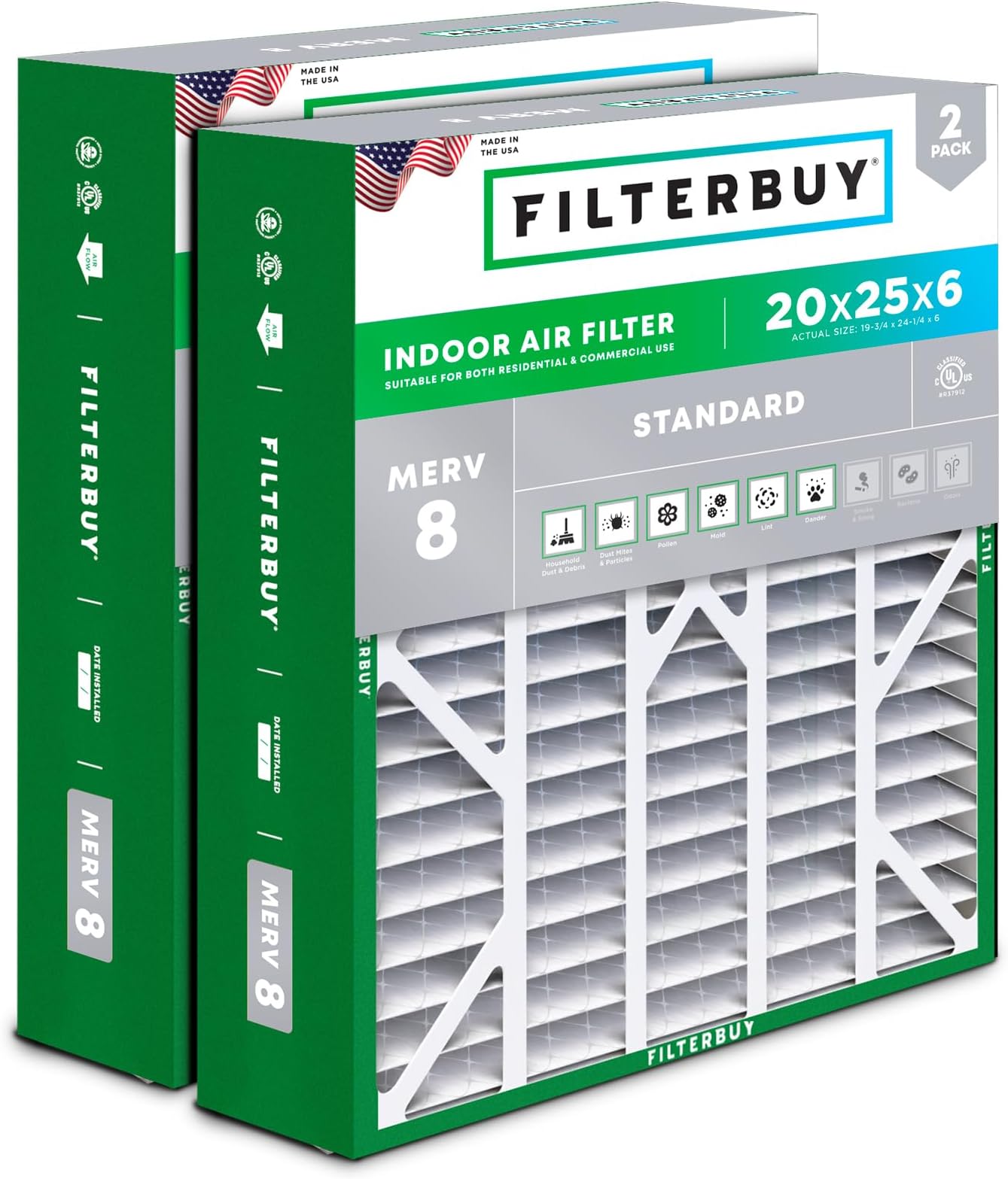 12758 Filter Replacement Compatible with GeneralAire DPFG12758, AC-1 ...