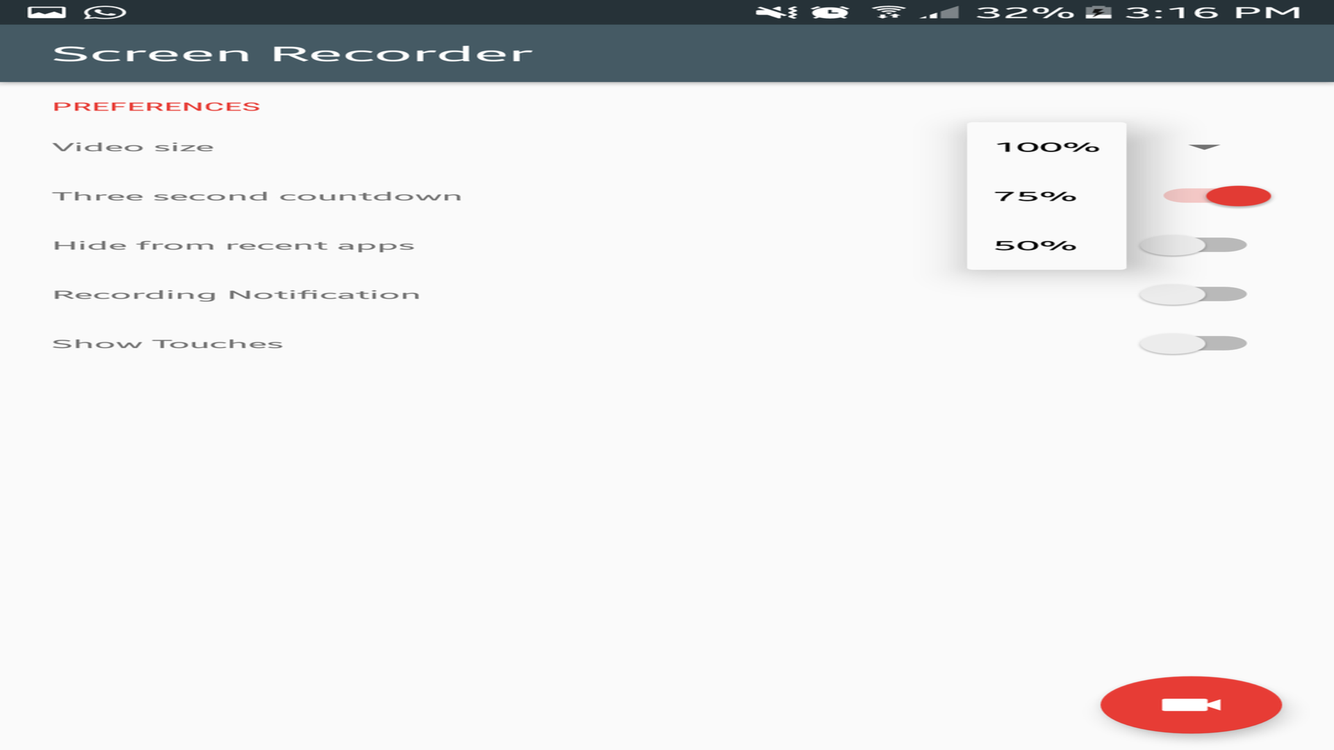 Screen Recorder - Application sur Amazon Appstore