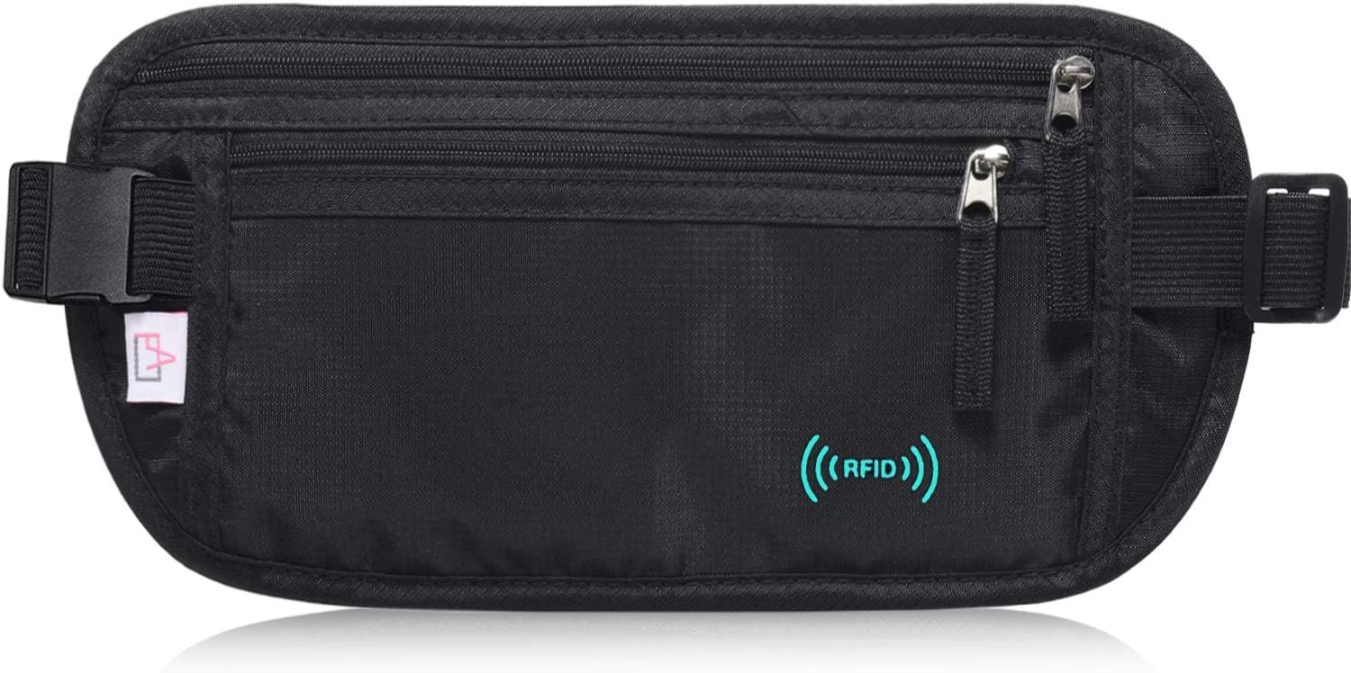 Amazon.com: Samsonite RFID Security Waist Belt, Cream, One Size ...