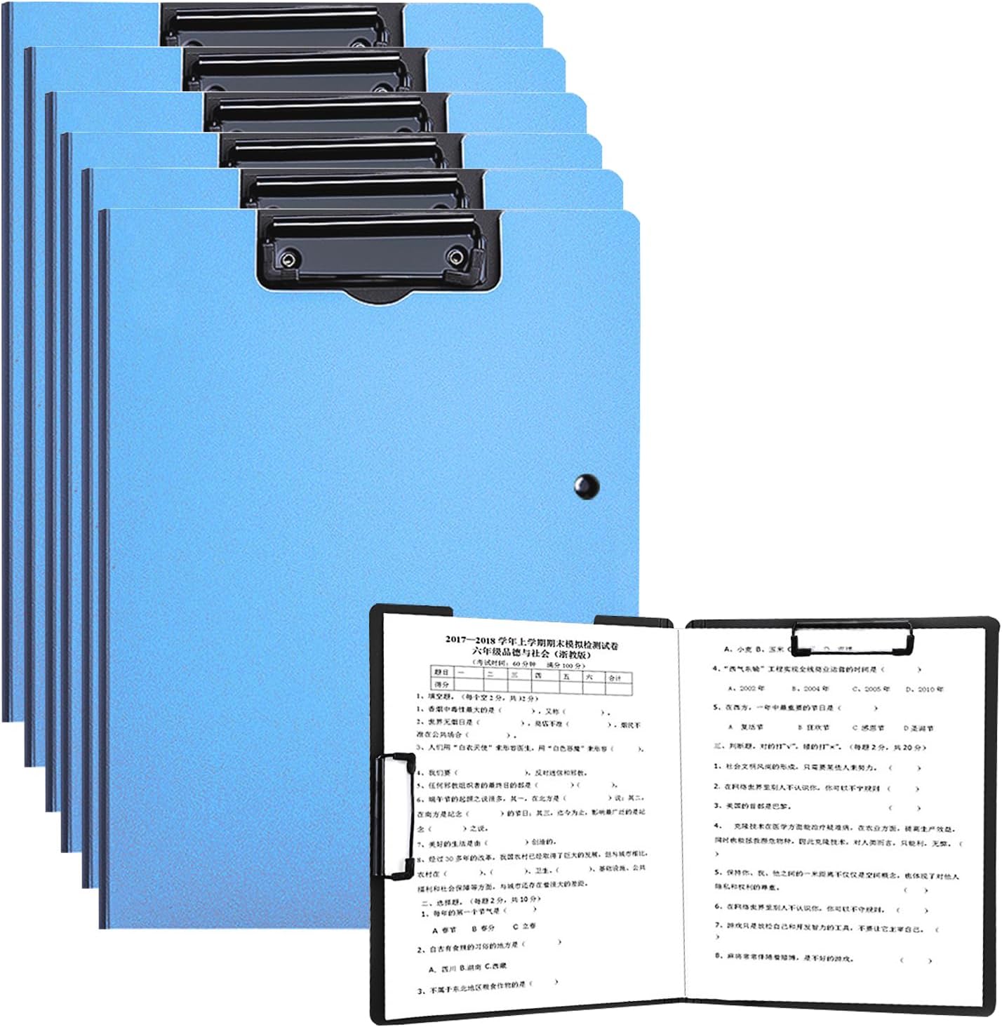 Amazon.com : Clipboard Folder, 6 Pack A4 Foldable Clipboards File ...