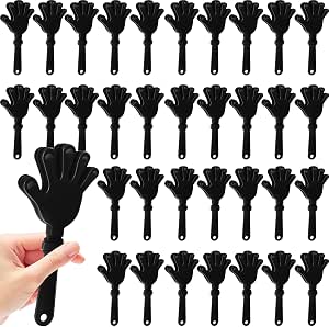 Amazon.com: 36 Pcs Hand Clappers for Sporting Events Loud Plastic ...