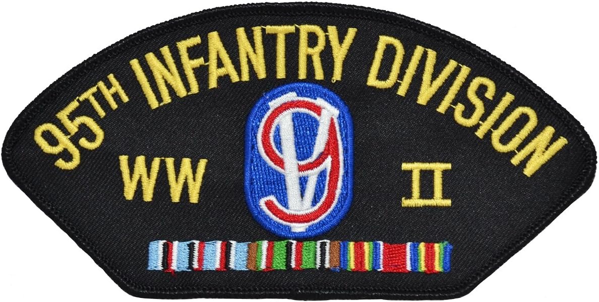 Amazon.com: 95th Infantry Division WWII Hat Patch : Clothing, Shoes ...