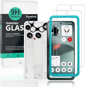 Ibywind Skärmskydd för Nothing Phone (3) 5G,2-pack Härdat Glas med 9H ...