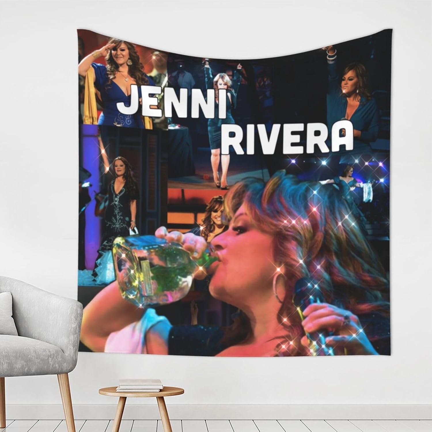 Amazon.com: YESKIT Jenni Music And Rivera Tapestry Aesthetic Wall ...