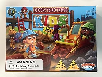 Amazon.com: New! JH5 Construction Kids Board Game! an Exciting ...