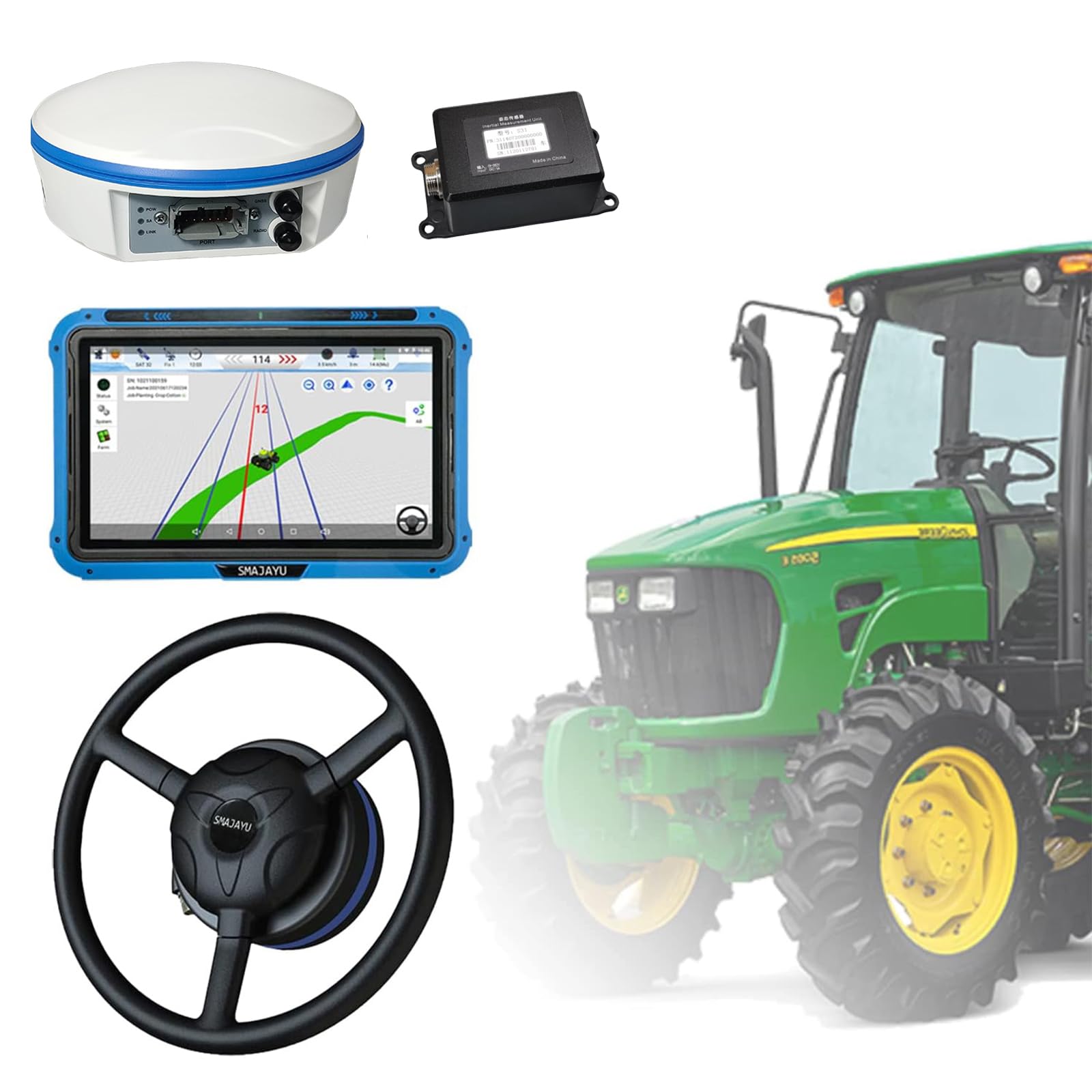 Buy JY305 Tractor GPS Guidance System and Autosteer System with 10 ...