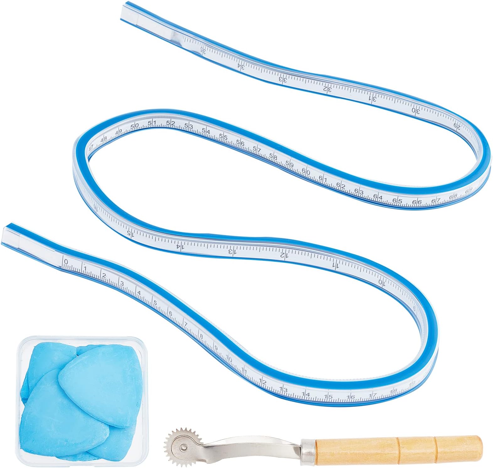 Amazon.com: Staedtler Flexible Curve with Inch and Metric Scale ...