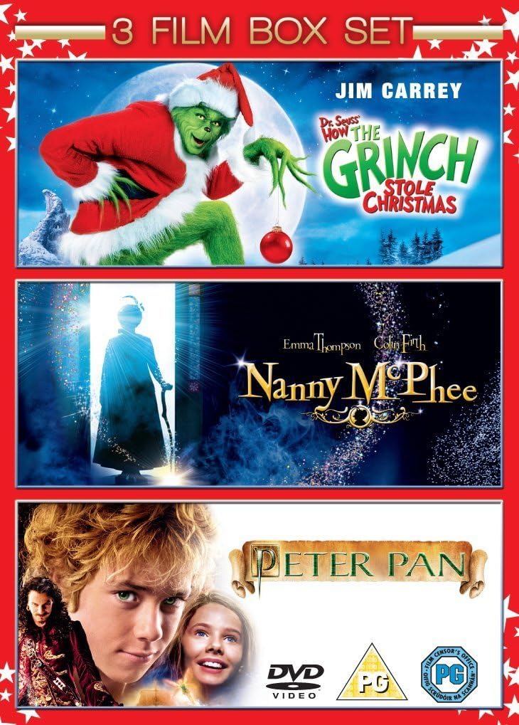 Nanny Mcphee/The Grinch/Peter Pan [DVD]: Amazon.co.uk: Jeremy Sumpter ...