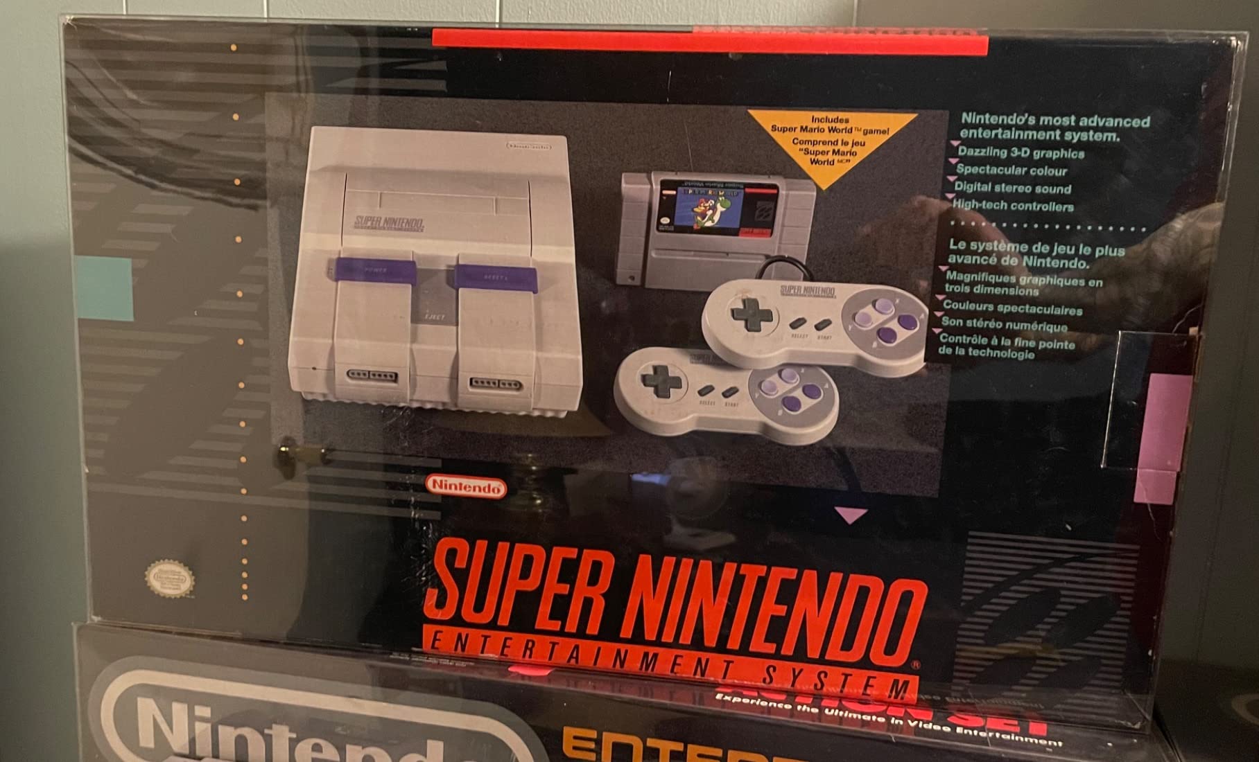 RNR 1PCS Console Box Protector for Super Nintendo SNES Super Set System ...