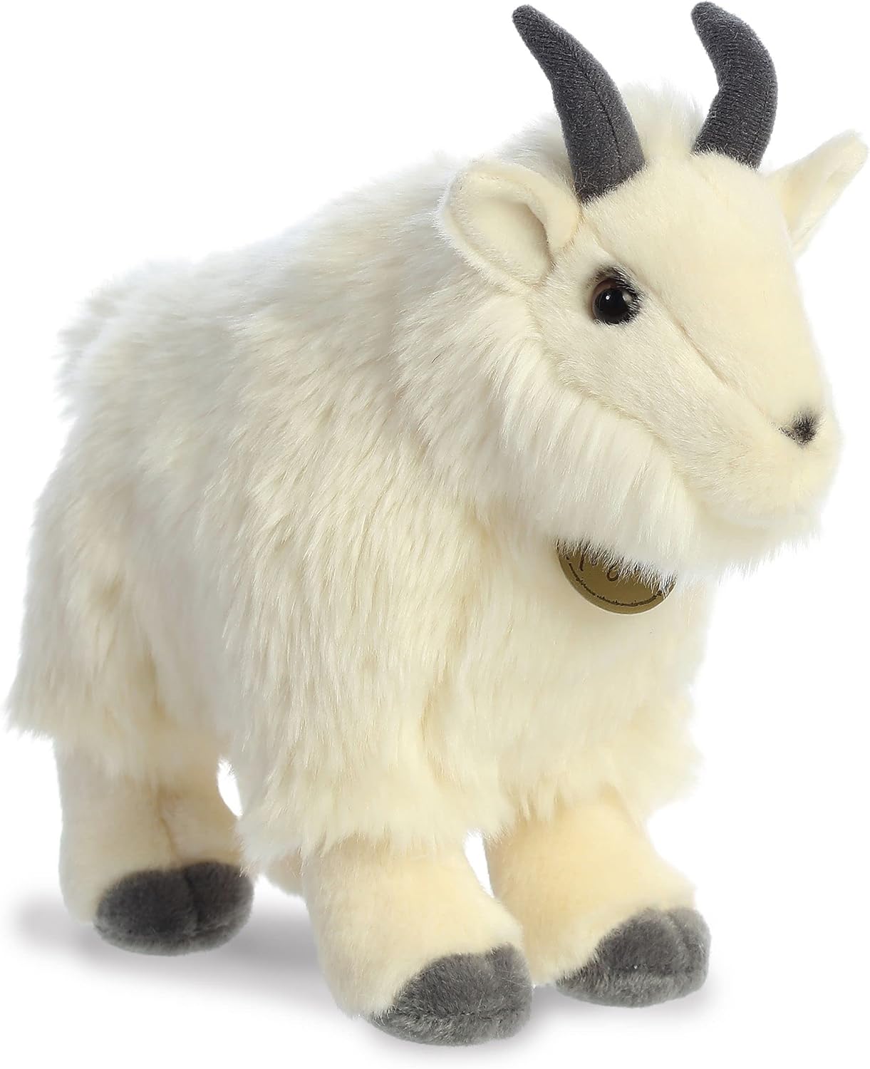Amazon.com: Aurora® Realistic Miyoni® Mountain Goat Stuffed Animal ...