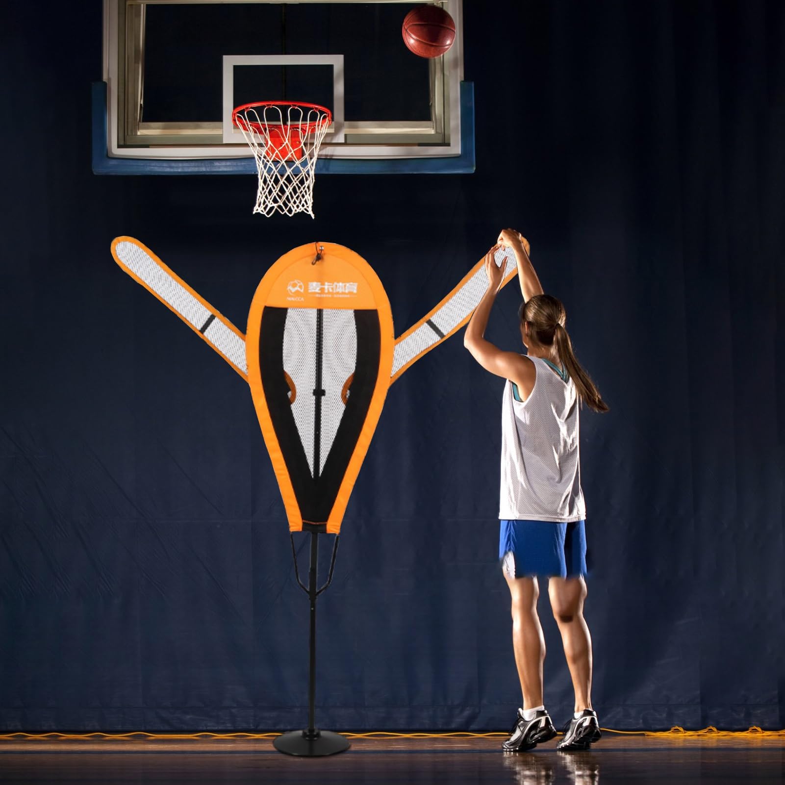 Basketball Training Equipment Adjustable Basketball Defender Dummy With ...