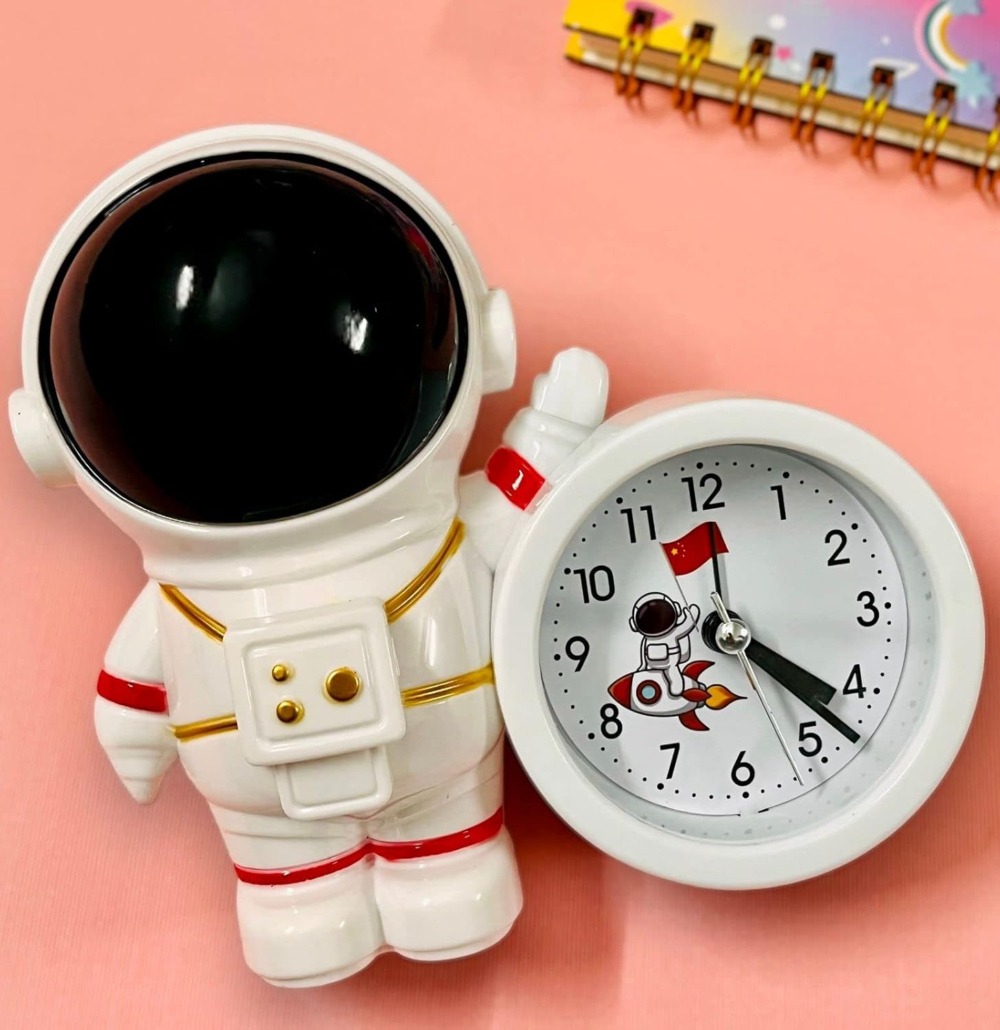 Buy Le Delite Space Theme Astronaut Alarm Clock/Space Robot Alien ...