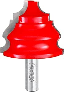 Freud 99-478 Chair Rail Router Bit Lower Profile 1/2 Inch Shank Matches ...