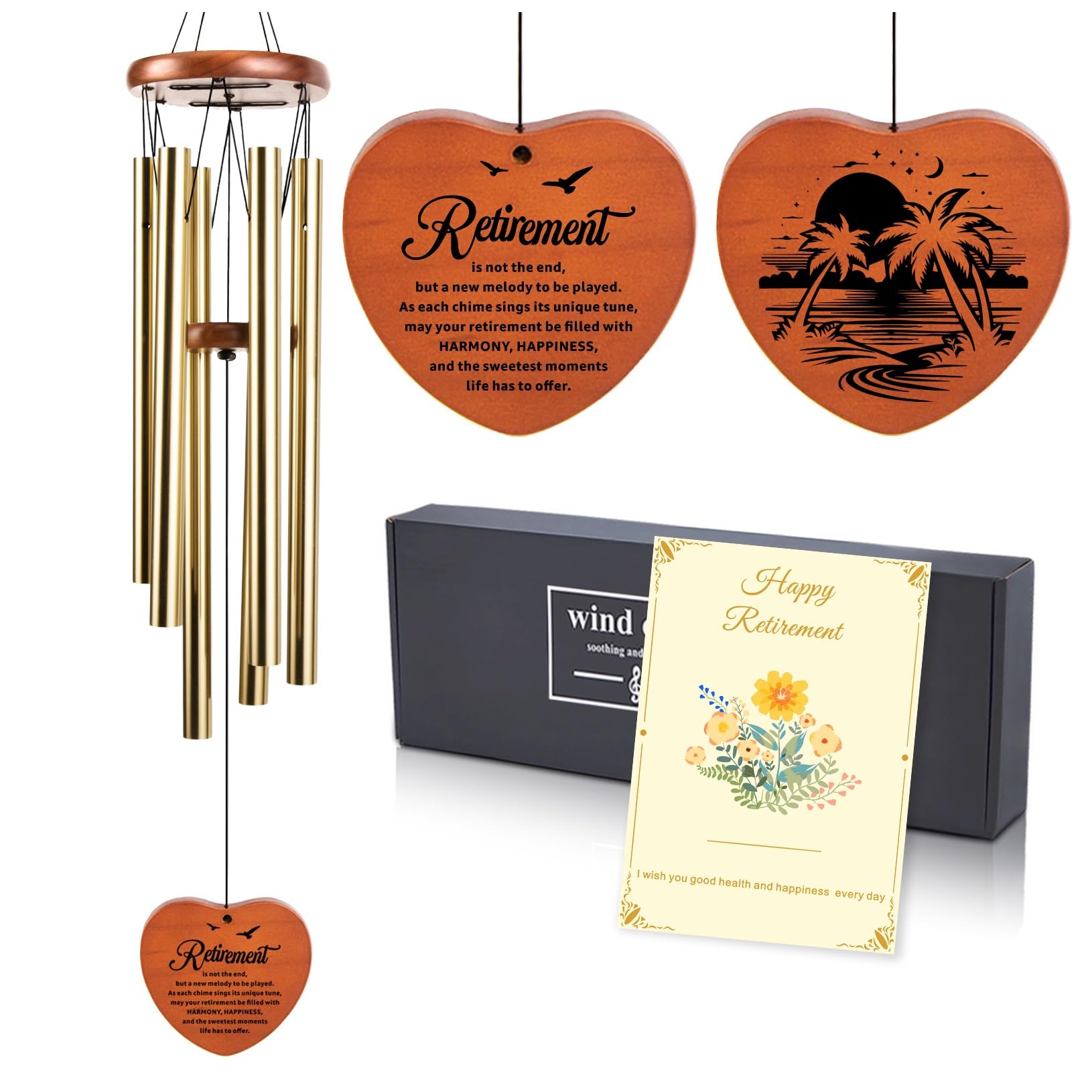 Amazon.com : Retirement Gift for Woman Men - Retirement Gifts Wind ...