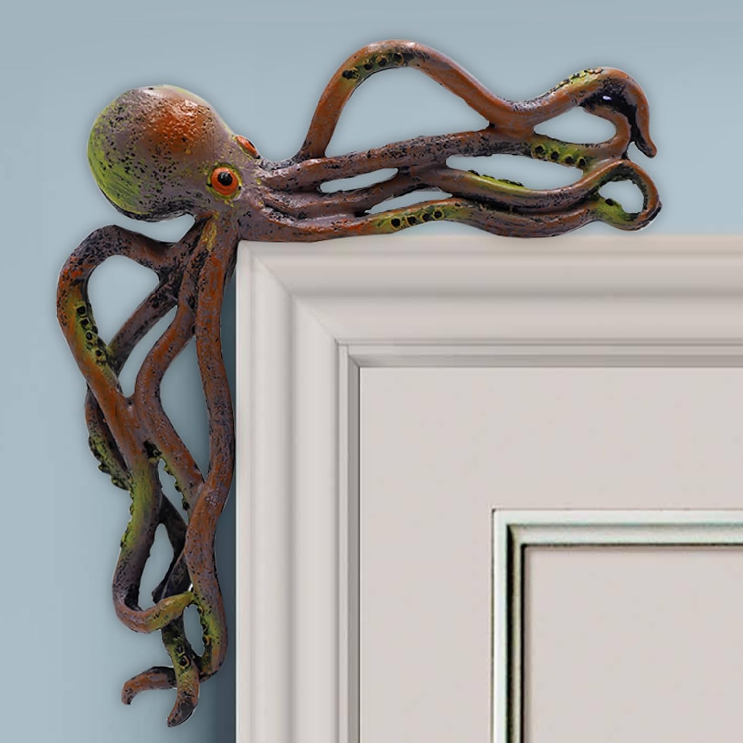 Amazon.com: Shanmeidㅤ Octopus Decor, Unique Resin Octopus Statue, Weird ...