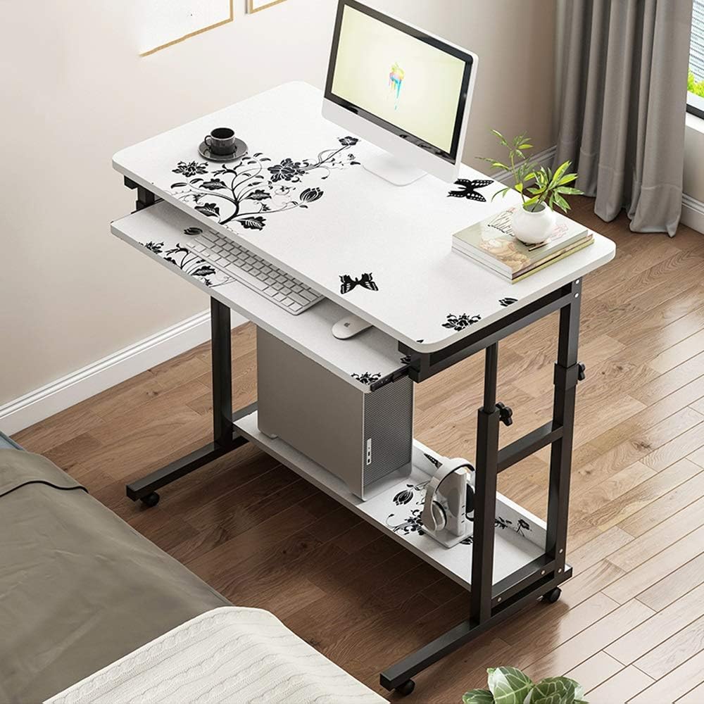 Amazon.com: HIZLJJ Computer Desk,Movable Computer Desk Office Study ...