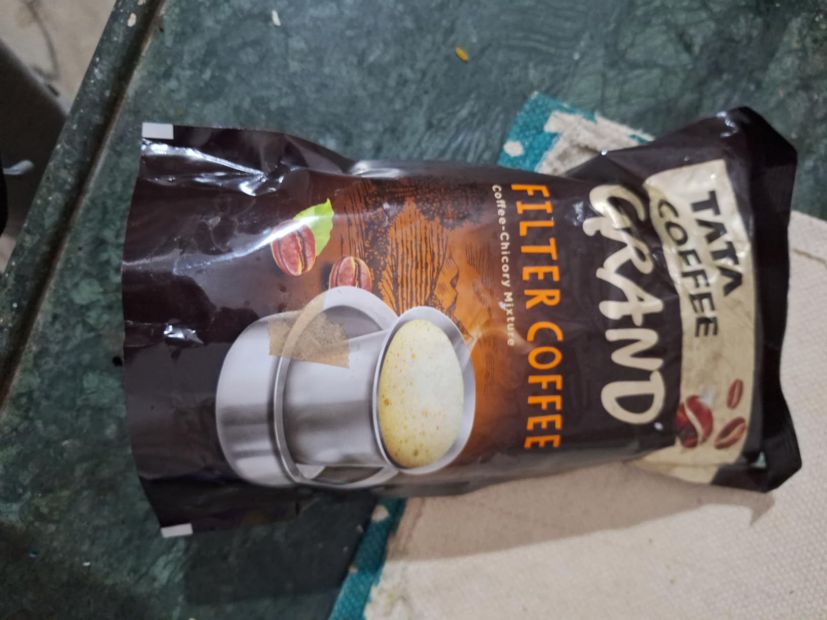 Tata Coffee Grand Filter Coffee, 500g, Rich & Strong, Coffee-Chicory ...