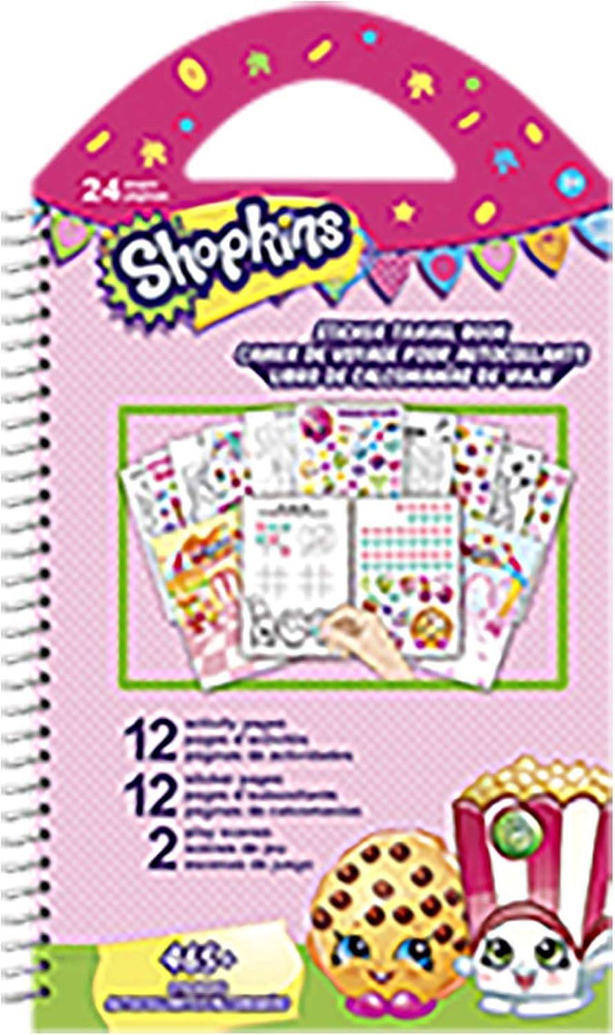 Amazon.com: Shopkins Sticker Travel Book : Arts, Crafts & Sewing