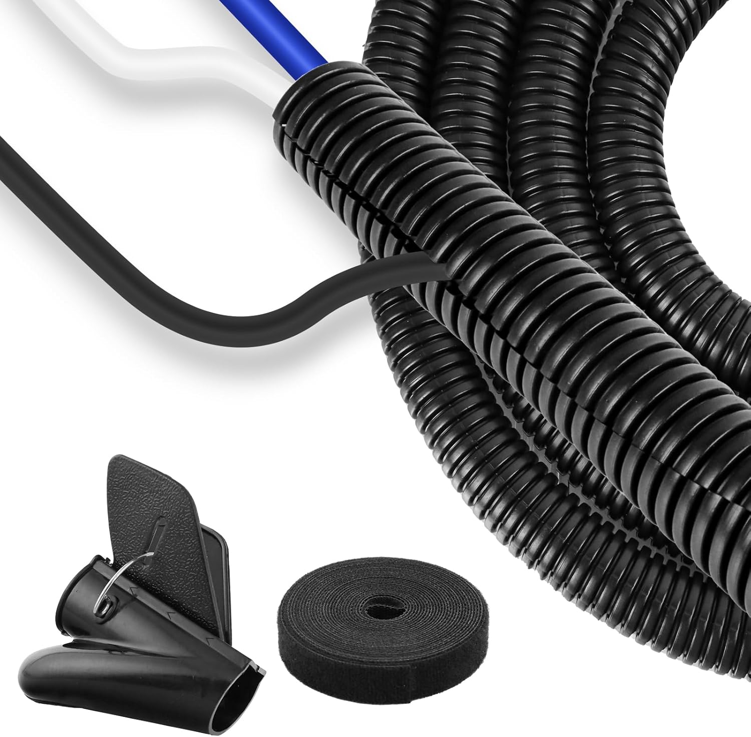 Amazon.com: 3/4 inch Split Wire Loom Tubing 10 ft Cord Protector Wires ...