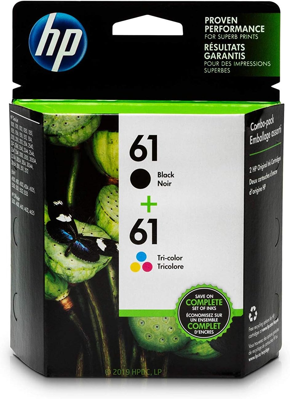 HP INKCART,61BK, 61TRI COMBO : Amazon.ca: Office Products