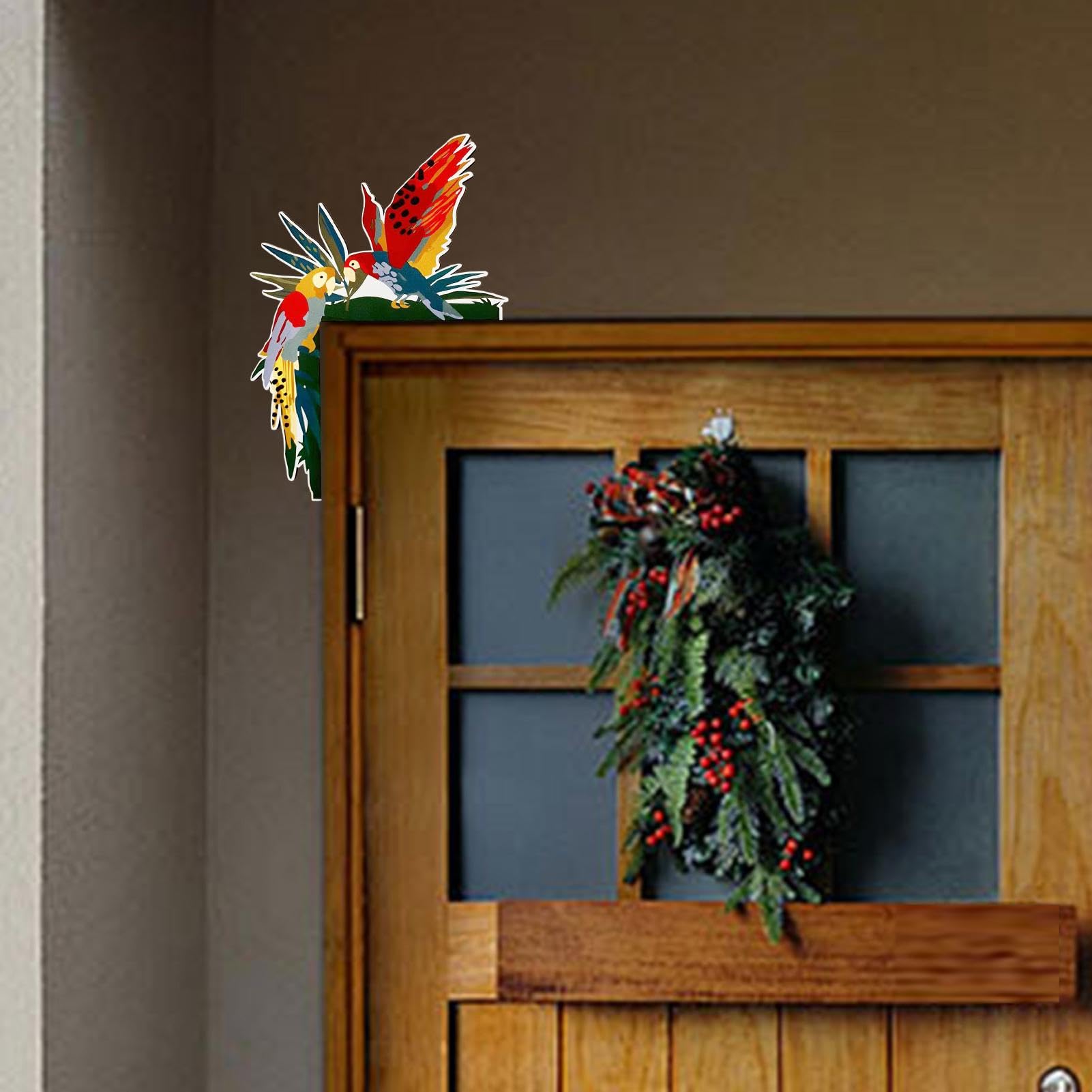 Unique Painted Doors Hand Painted Meadows Two Door Cabinet, Tall