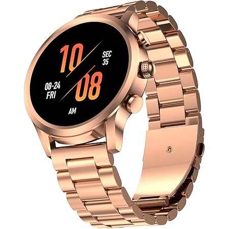 Noise Diva Smartwatch with Diamond Cut dial, Glossy Metallic Finish ...