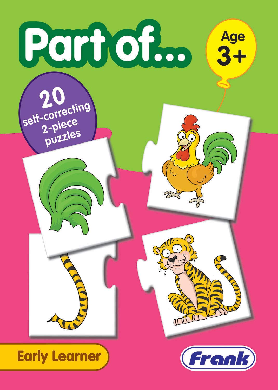 Buy Frank Part of… – 40 Pieces, 20 Self-Correcting 2-Piece Puzzles ...
