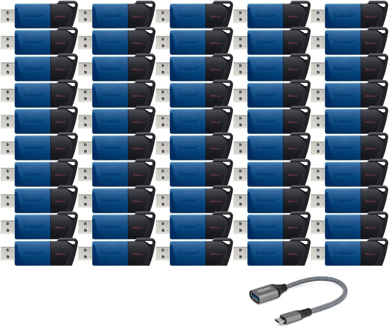 Kingston DataTraveler Exodia M 64GB USB 3.2 Flash Drive (50-Pack ...