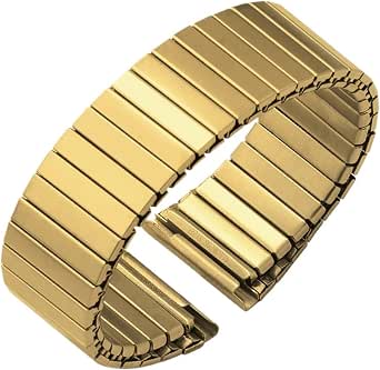 Amazon.co.jp: [売店] Stainless Steel Metal Retractable Watch Band 22mm ...
